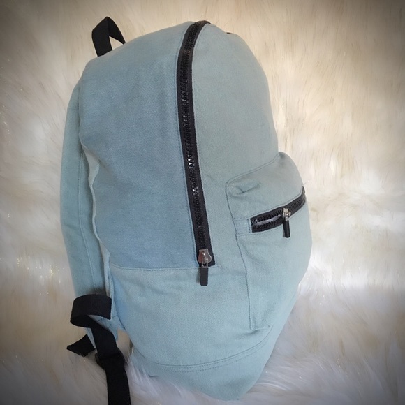 PINK Victoria's Secret | Bags | Fullsized Backpack Denim | Poshmark